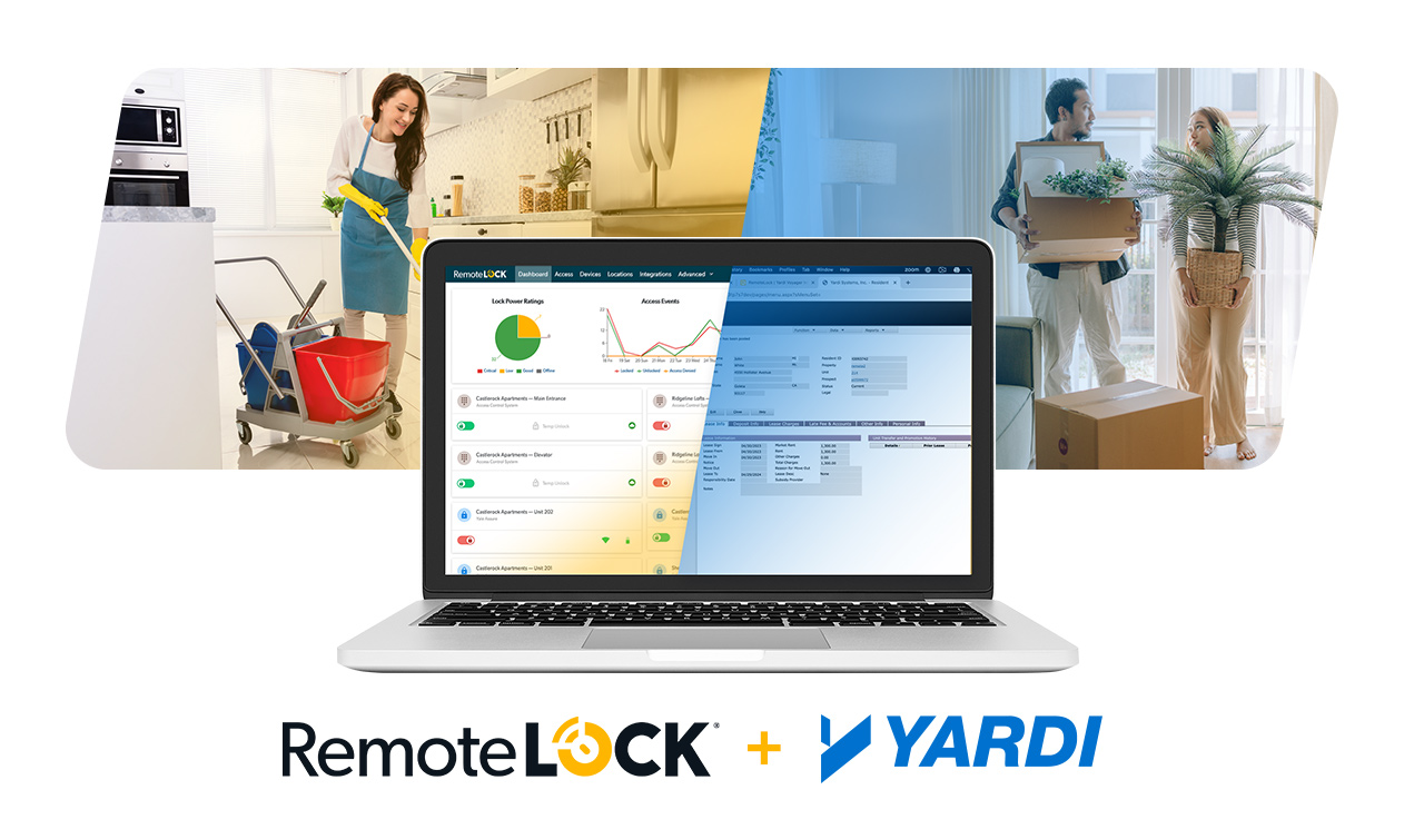 RemoteLock and Yardi Voyager for Turnovers | RemoteLock